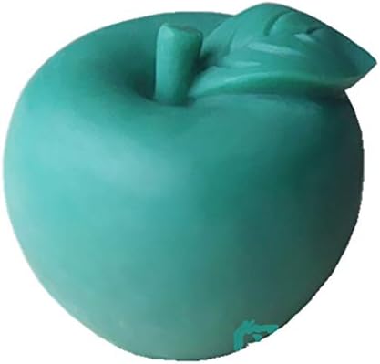 Amazon.com: GreatMold 3D Apple Candle Soap Silicone Molds Food Grade ...