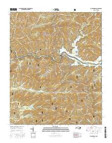 Amazon.com : Fontana Dam, North Carolina topo map by East View ...