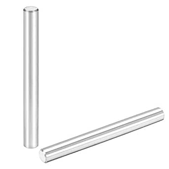 uxcell 10 x 100mm(Approx 25/64") Dowel Pin 304 Stainless Steel Wood ...