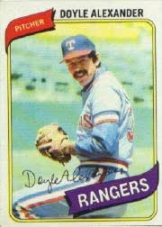 Amazon.com: 1980 Topps Baseball Card #67 Doyle Alexander : Collectibles ...