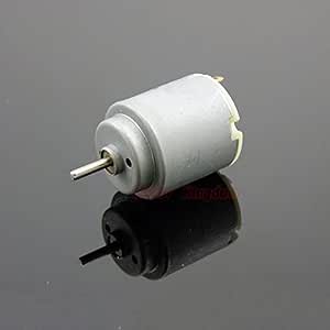 Amazon.com: Micro R140 Motor Mini Round 21mm Shaft Diameter 2mm Dc 1.5 ...