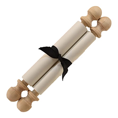 Amazon.com: Small Blank Scroll 4" x36" for historic writing-Oak, gold ...