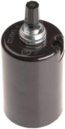Leviton 4063 Incandescent Phenolic Lamp Holder Medium Base Candle ...