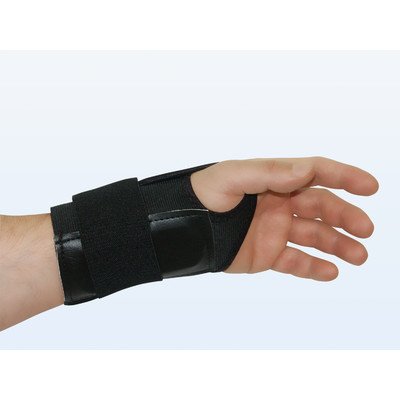 Amazon.com: Elastic Hand and Wrist Support with Stay in Black Size ...