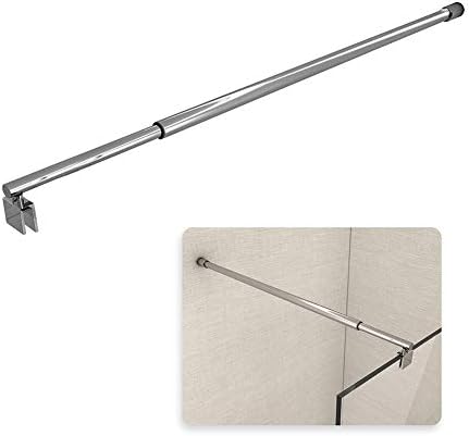 nuie FIX023 Modern Bathroom Wetroom Screen Support Arm, Chrome : Amazon ...