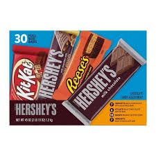 Amazon.com : Harshey's Assorted Bar Variety Pack, 30 ct 1.2kg ...