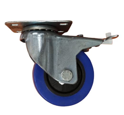 Singhal Trading Company 3 Inch Carbon Steel Shopping Trolley Rotate ...