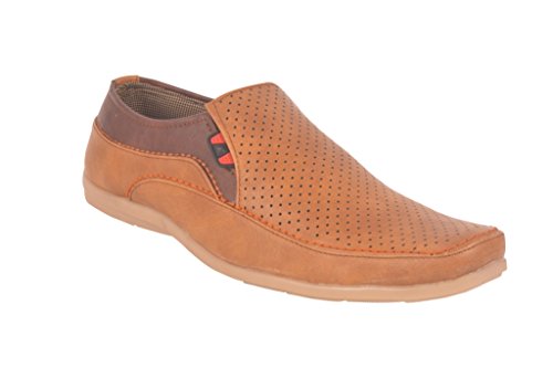Buy Graceful L126 Teek Loafer Shoe 10 UK TAN at Amazon.in