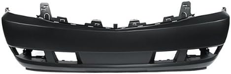 Amazon.com: CarPartsDepot, Front Bumper Cover Primed Black Plastic ...