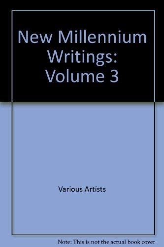 New Millennium Writings: Volume 3: Various: 9781888338119: Amazon.com ...