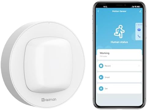 Amazon.com: Smart Wi-Fi Motion Sensor: Wireless PIR Motion Detector with App Notification Alert ...