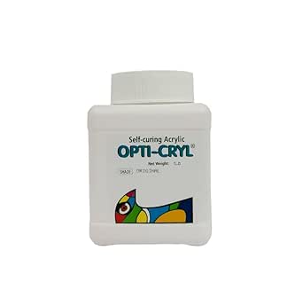 Amazon.com: Self Curing Acrylic Powder Acrylic Original Shade 1LB ...