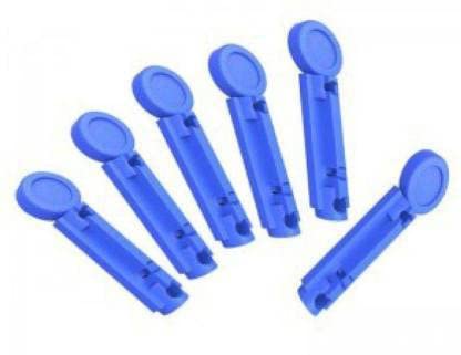 Wellstar 50 Round Blood Lancet for Dr Morepen BG03 Glucometer Lancets ...