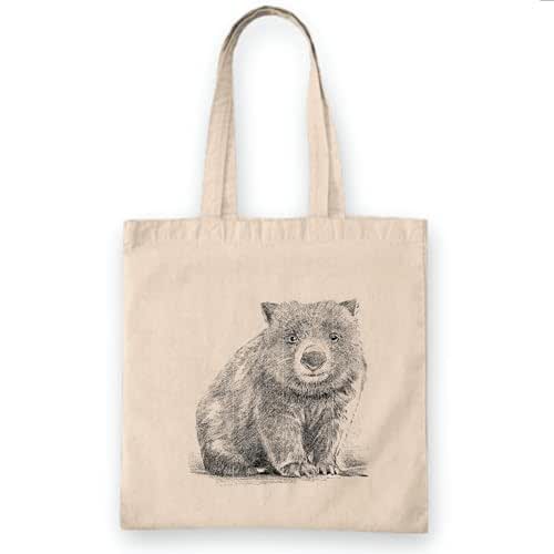 Amazon.com: Unique Gift Ideas Wombat Design Pencil Drawing Style ...