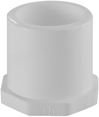 Amazon.com: Lesso America 449 Series PVC Pipe Fitting - Plug - Schedule ...