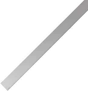 Flat Bar 1m x 15mm x 2mm - Silver Anodised Aluminium : Amazon.co.uk ...