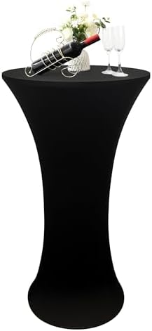 Amazon.com: Breling 4 Pcs Table Topper Cap for Round Cocktail Tables ...