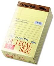 Amazon.com : TOPS The Legal Pad Jr. Ruled Perforated Pads, 5 X 8, 50 ...