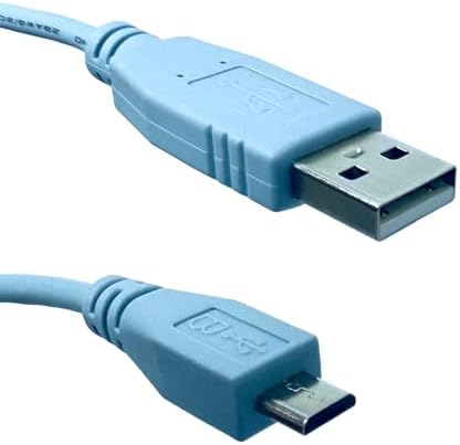 Aexus Cisco Console Cable | USB Type A to USB Micro-B 6 ft (1.8 Meters ...
