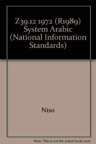 System for the Romanization of Arabic (National Information Standards ...