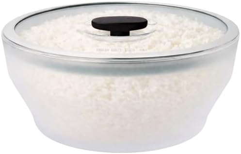 Amazon.com: Anyday 12-Cup Microwave Rice Cooker Bowl with Lid ...