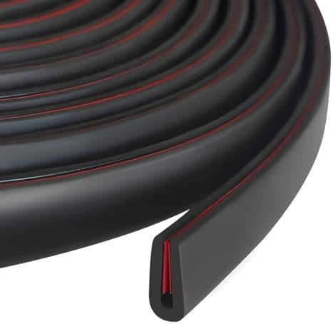 Amazon.com: Rubber Edge Trim, 1/16" Self Adhesive Flexible U Channel ...