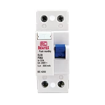 RC BENTEX RCCB/ELCB 32A DP, Standard Type, 240V : Amazon.in: Home ...