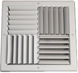 Shoemaker MA-DCF 15" X 15" White Deep Frame Diffuser Modular Core ...