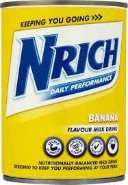 Nrich Banana Flavour Milk Drink 400g - Case of 12 (Price Marked ...
