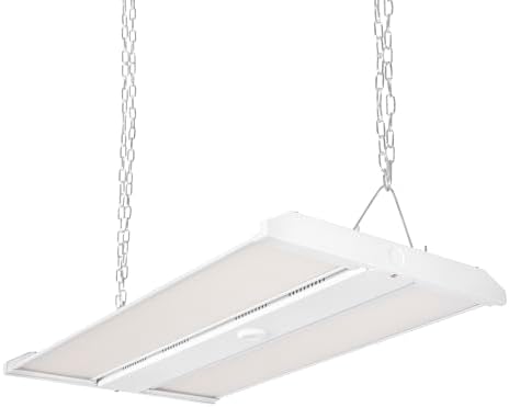 165W/130W/110W LED Linear High Bay Fixture, 2ft LED Shop Light, 4000K ...