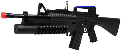 Amazon.com : Scarface M16 Grenade Launcher Machine Gun Lights and ...