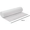 White Foam Underlay for Any Laminate/Real Wood Floor | Acoustic ...