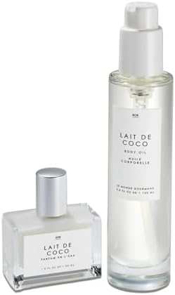 Amazon.com : Le Monde Gourmand Lait de Coco Eau de Parfum & Body Oil ...