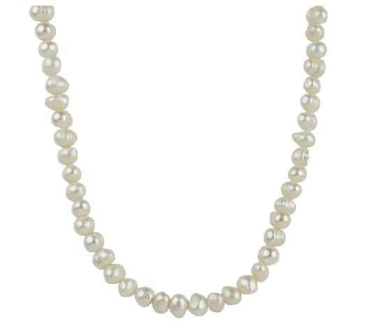 Buy Seven-Hills Beautiful White Moti Sacche Moti Ki Mala 108 Beads ...