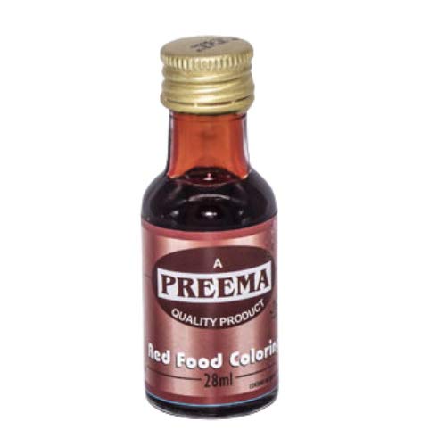 Preema Red Liquid Food Colouring 28ml : Amazon.co.uk: Grocery