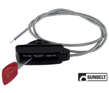 Amazon.com: Noma AMF Snapper Throttle Control Cable Assembly Part No: A ...