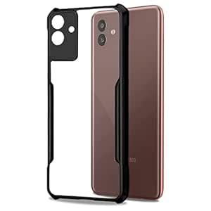 AARALHUB Samsung Galaxy A04e Back Cover Case |Acrylic Finish | 360 Degree Protection | Shock ...