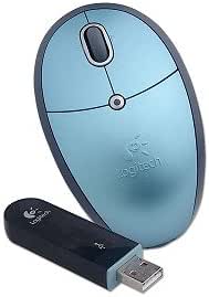 Amazon.com: Logitech 3-button Cordless Mini Optical Mouse (Blue ...