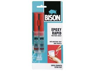Bison Epoxy Rapid Adhesive 24ml Syringe : Amazon.co.uk: Business ...