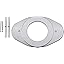 Delta Faucet RP29827 Shower Renovation Cover Plate, Chrome, Escuthceons ...