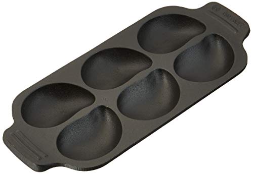 Outset Q173 Cast Iron Sauce Pot with Nesting Silicone Basting Brush ...