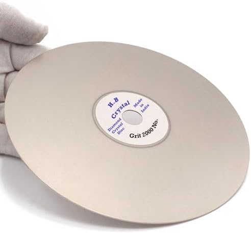 OZ Crystal Diamond Flat Lap Wheel 1200 No.Grit 8" x 1/2" X1.5MM ...