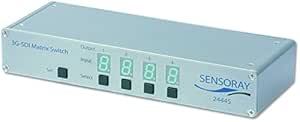 sensoray Modelo 2444: HD-SDI Conmutador – 4 x 4 3 G-SDI Matrix Switcher ...