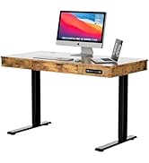Amazon.com: ADOFFUR 48 X 28 Inch Universal Desktop, One-Piece Soild ...