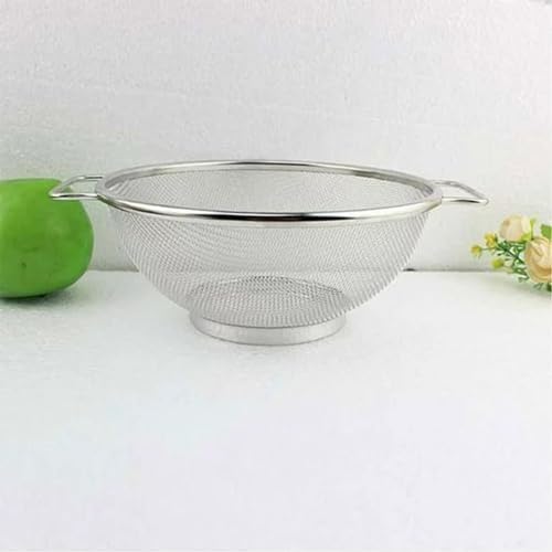 Stainless Steel Colander Mesh Colander Strainer For Kitchen Straining ...