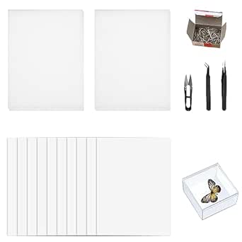 Insect Specimen Tools Kit, 10pcs Insect Pinning Board, 2pcs EVA Foam ...
