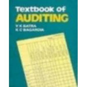 TEXTBOOK OF AUDITING: 9780074600290: Books - Amazon.ca