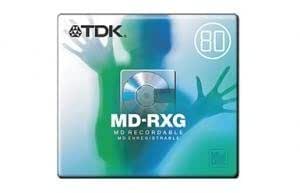 TDK MD-RXG 80 Minute Recordable Blank Mini Disc : Amazon.in: Electronics