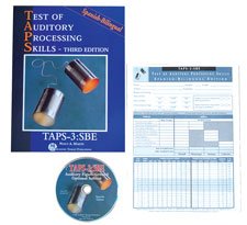Test of Auditory Processing Skills- 3 Spanish Bilingual Edition (TAPS-3 ...