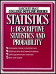 Buy Statistics: (College Outline Series): 1 (Books for professionals ...